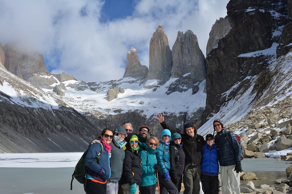 Trekking to Base Torres - EcoCamp Patagonia