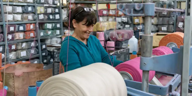 Ecocitex recycles used work clothes from EcoCamp Patagonia employees