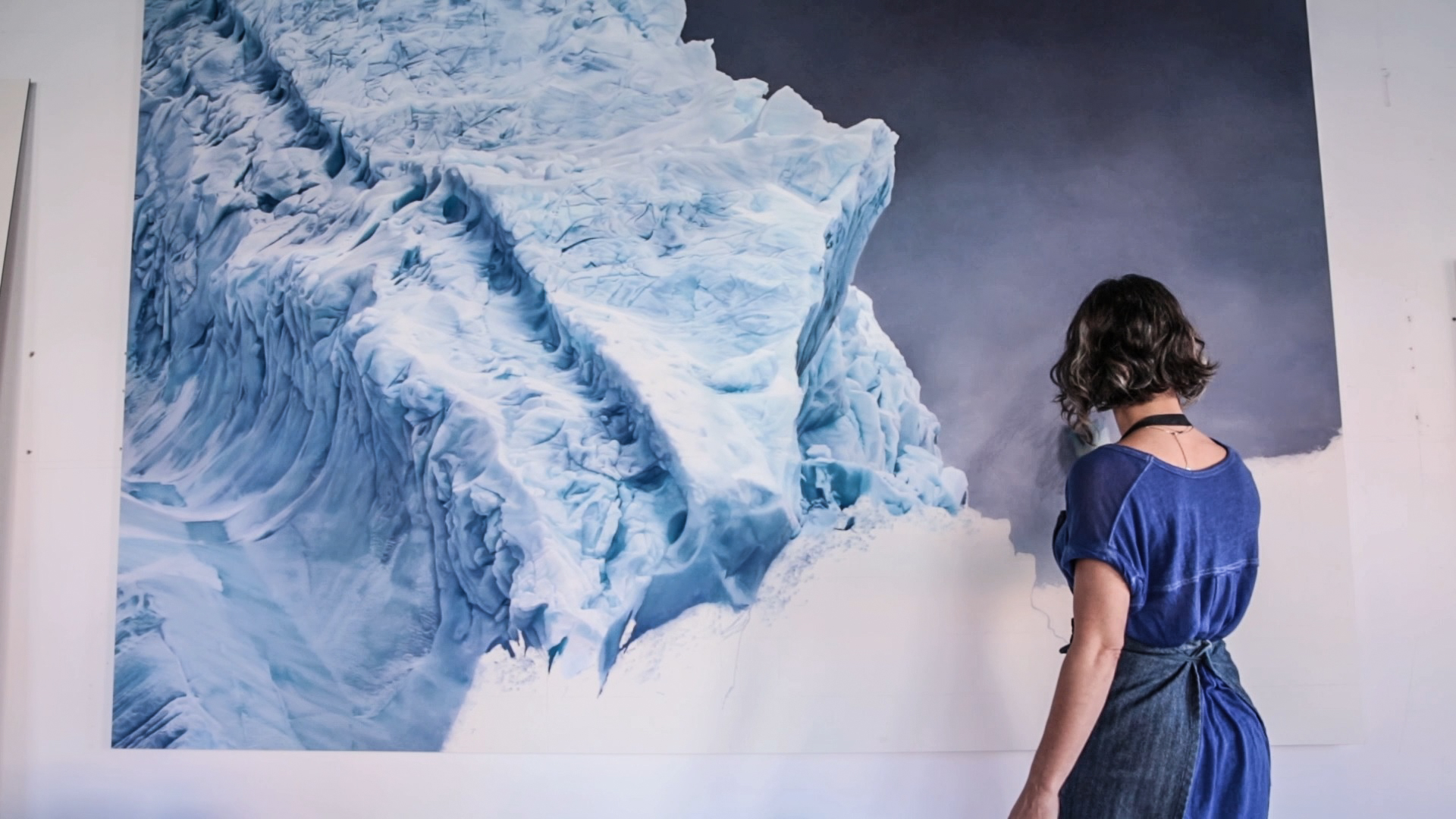 She Draws the Urgency of Climate Change: Introducing Zaria Forman